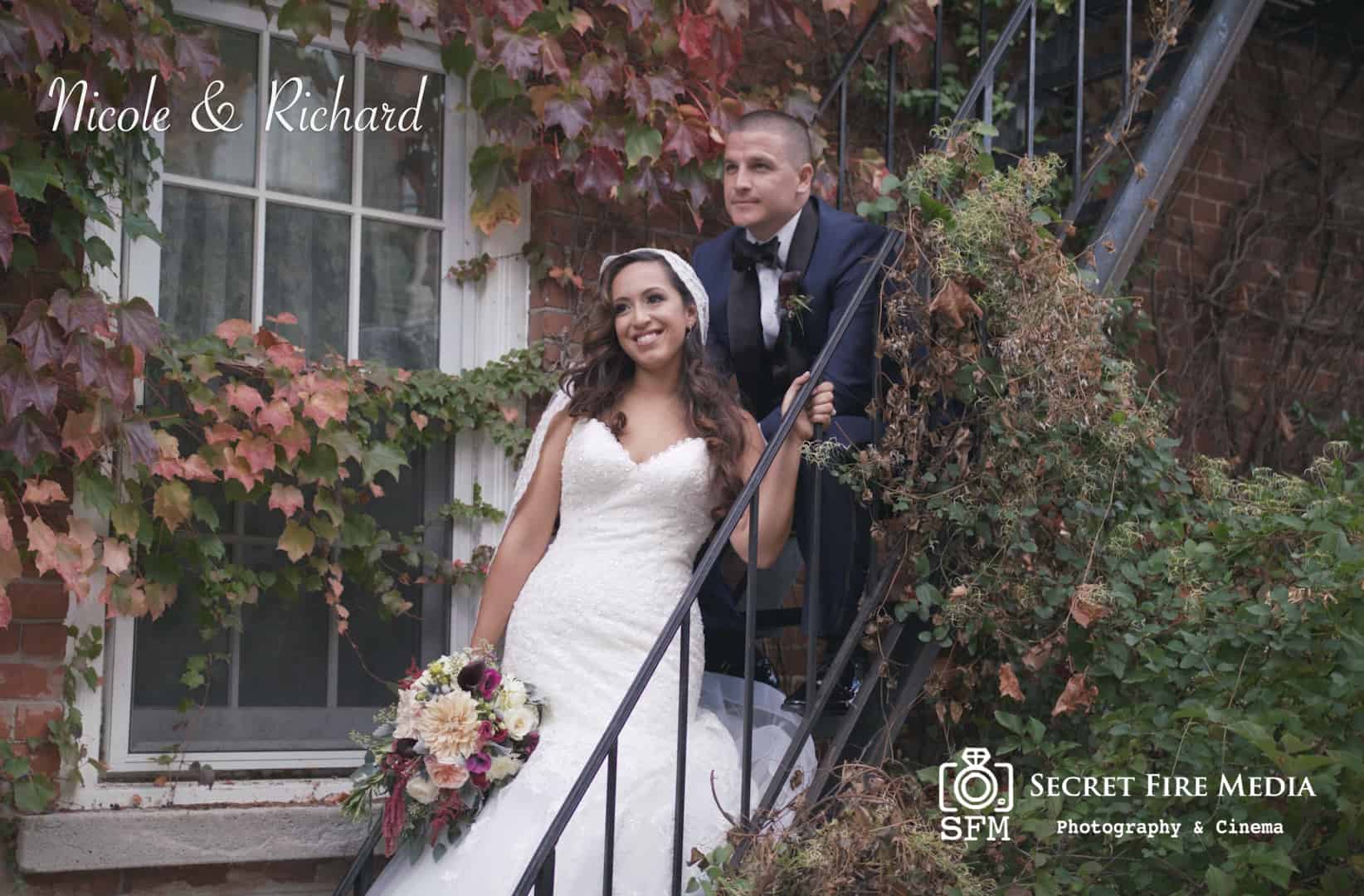 Nicole & Richard - A Fall Villa Barone Wedding Video - Secret Fire Media